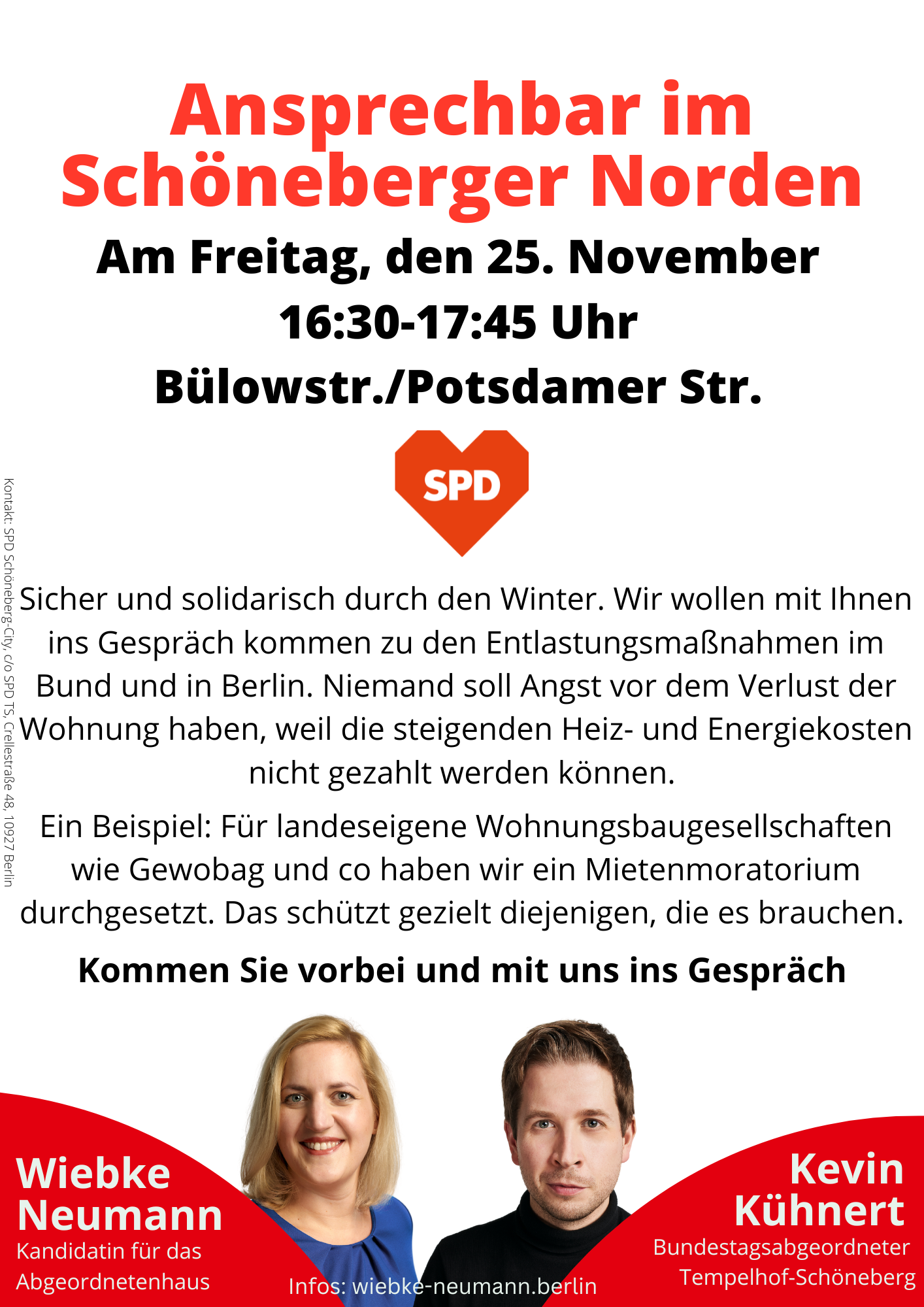 Ansprechbar im Schöneberger Norden - Wiebke Neumann